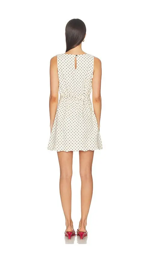 Faithfull The Brand Iria Mini Dress - Cream