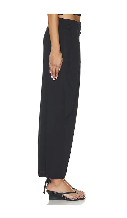 LOVERS AND FRIENDS Billie Gauze Pant - Black