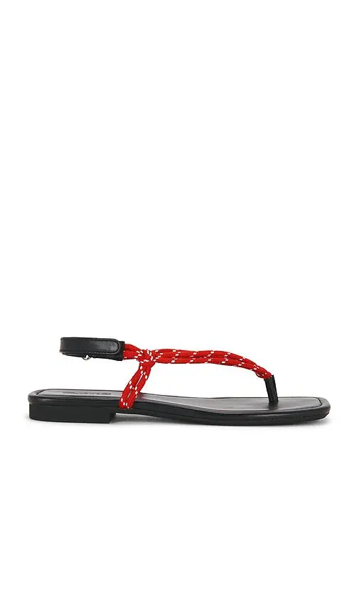 Madewell Aliyah Paracord Sandal - Red