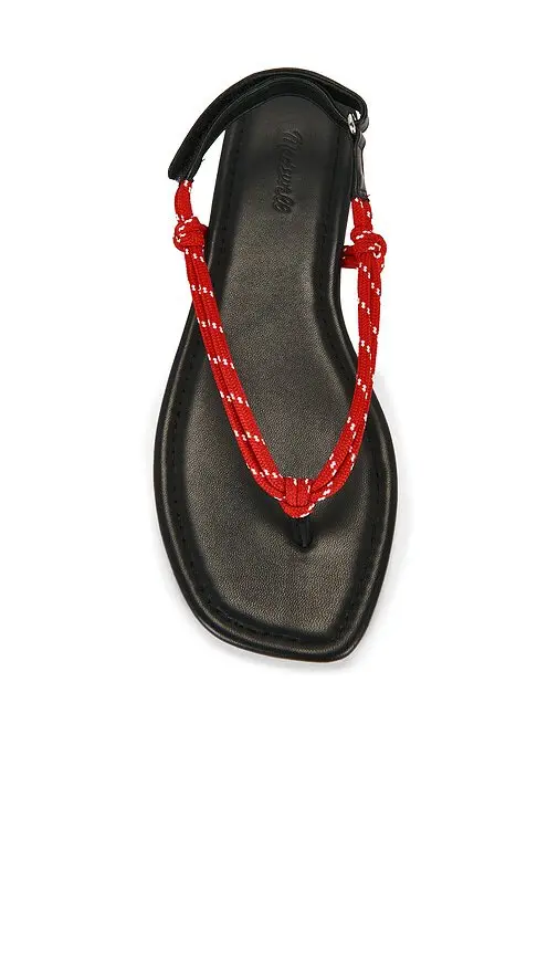 Madewell Aliyah Paracord Sandal - Red