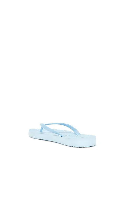 VELOUR Tapered Flip Flop - Blue