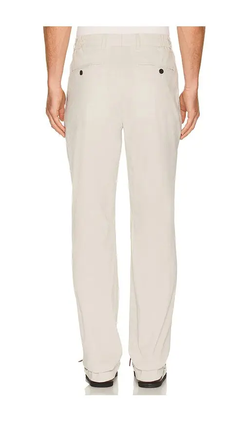 Theory Standard Pant In Good Linen - Grey
