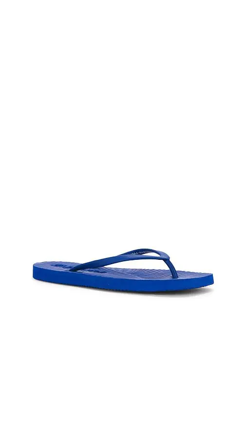 VELOUR Tapered Flip Flop - Blue