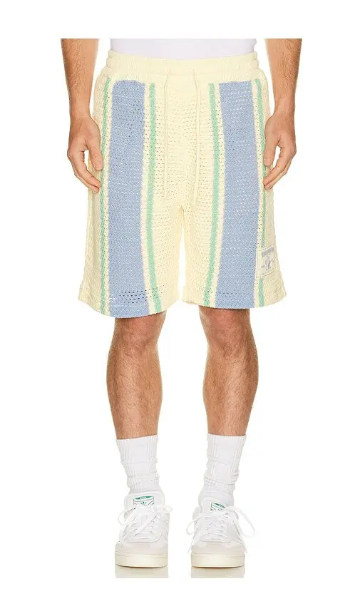 True Religion Knit Stripe Shorts