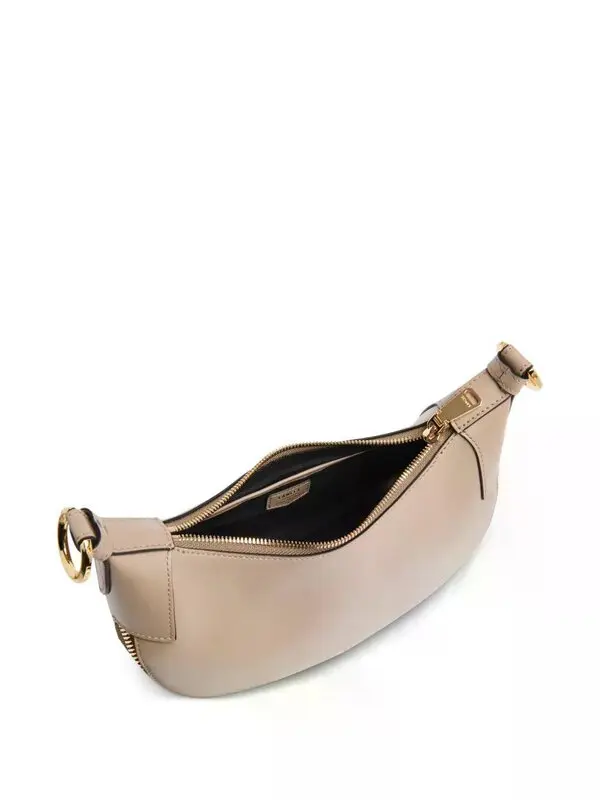 LANCEL Origami Leather Shoulder Bag - Neutrals