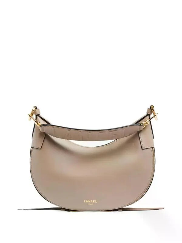 LANCEL Origami Leather Shoulder Bag - Neutrals