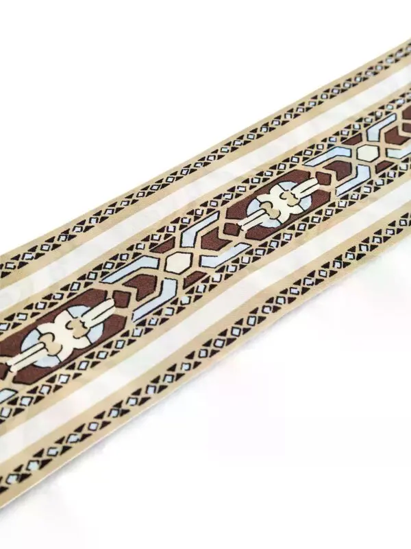Tory Burch Logo-print Silk Scarf