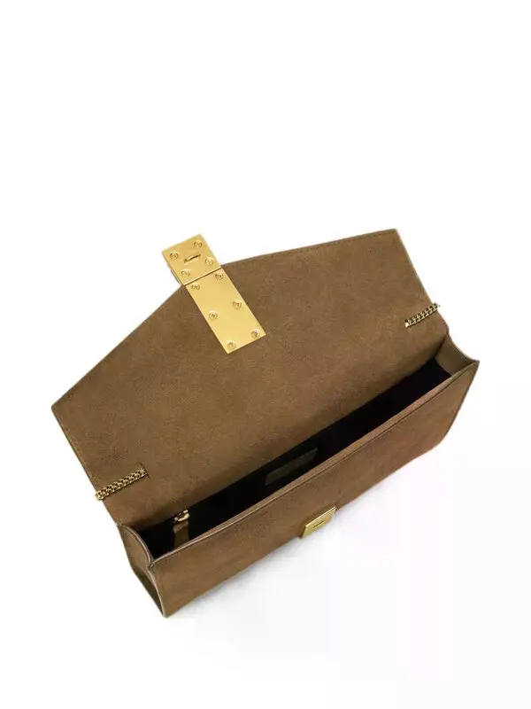 DEMELLIER Vancouver Suede Tote Bag With Gold-plated Hardware