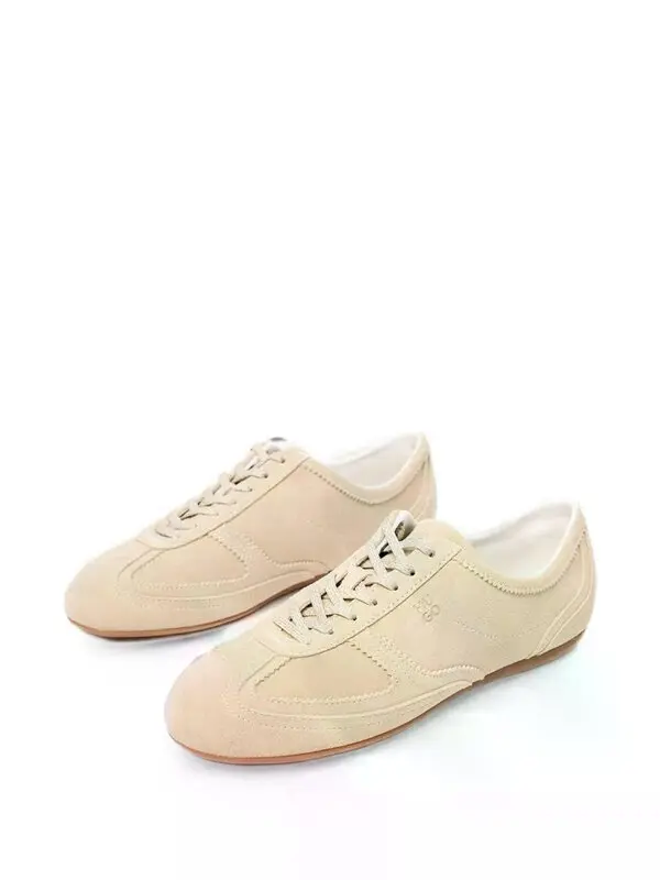 Hugo Suede Finish Lace-up Sneakers - Neutrals