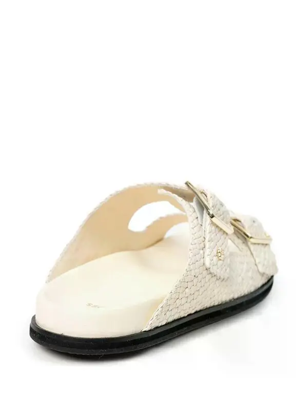 BOSS Woven Buckle-fastening Sandals