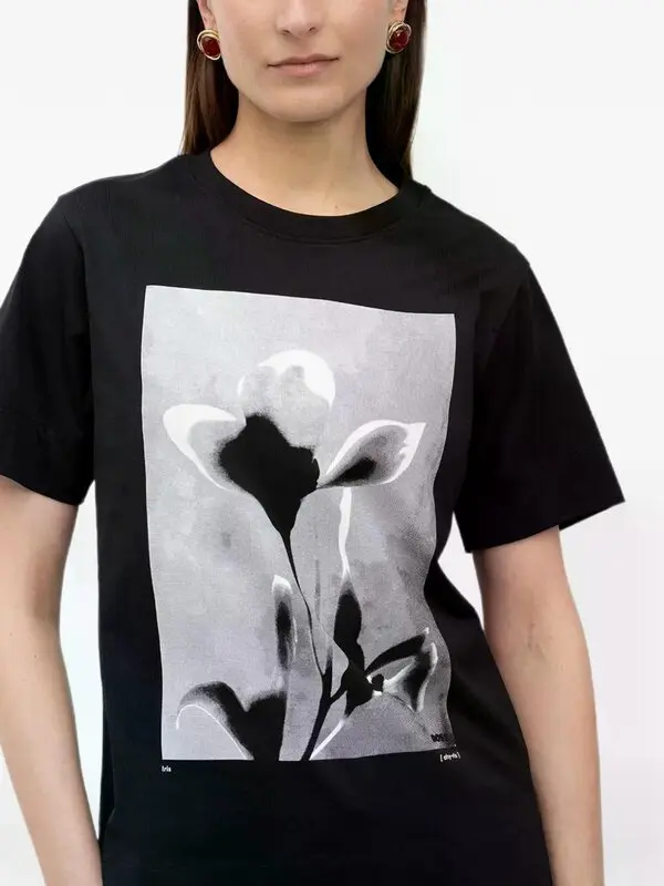 BOSS Graphic Print Crewneck T-shirt