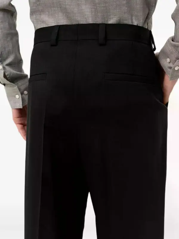 Hugo Pleated Straight-leg Trousers