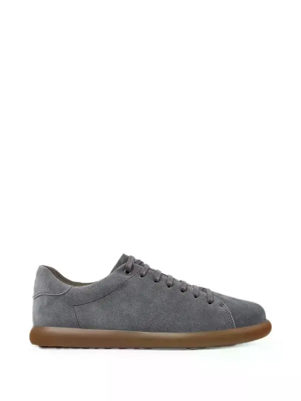 Camper Pelotas Soller Suede Lace-up Sneakers - Grey