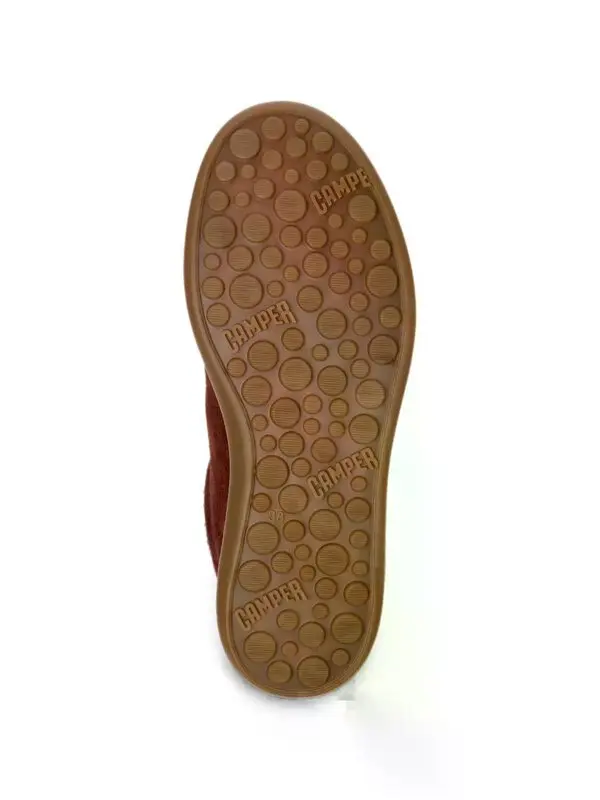 Camper Pelotas Soller Nubuck Leather Sneakers - Red