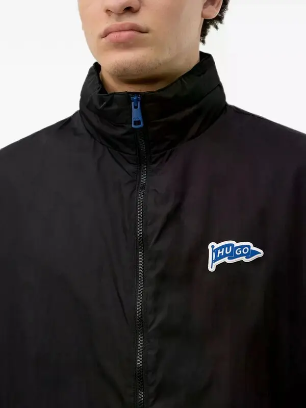 Hugo Logo-patch Zip-up Jacket