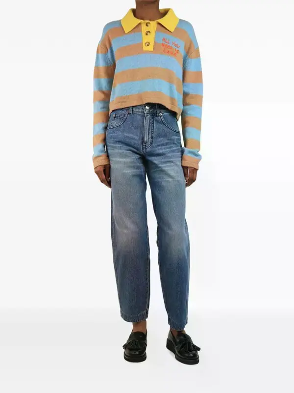 Victoria Beckham Mid-wash Jeans