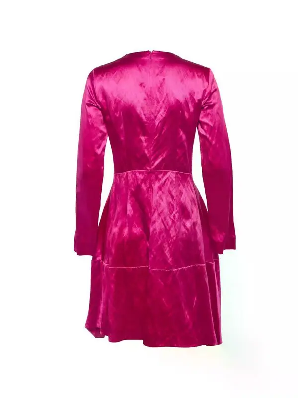 Marni Embellished Satin Mini Dress
