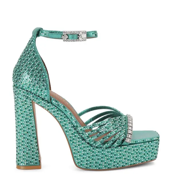 Kurt Geiger Embellished Platform Sandals