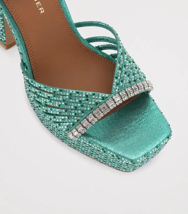 Kurt Geiger Embellished Platform Sandals