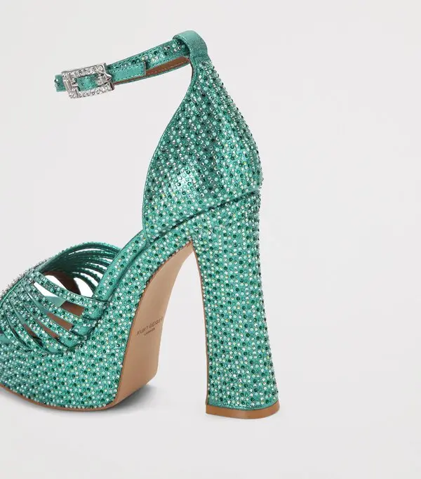 Kurt Geiger Embellished Platform Sandals