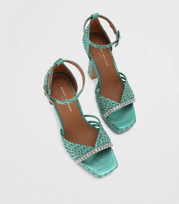 Kurt Geiger Embellished Platform Sandals