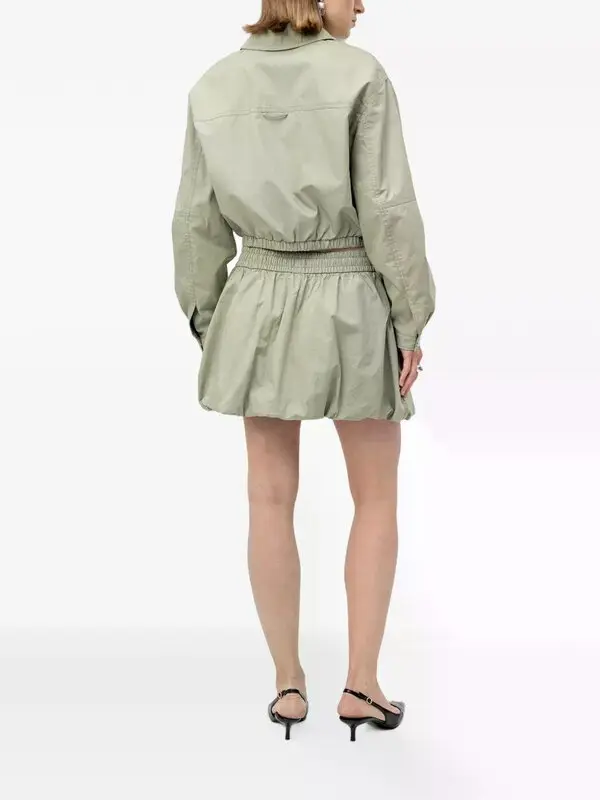 Hugo Mini Bubble Hem Drawstring Skirt