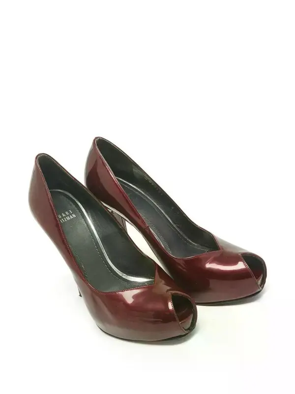 STUART WEITZMAN Leather Heeled Pumps