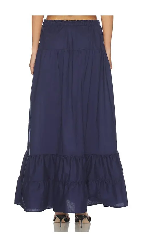 Peixoto Riley Maxi Skirt - Navy