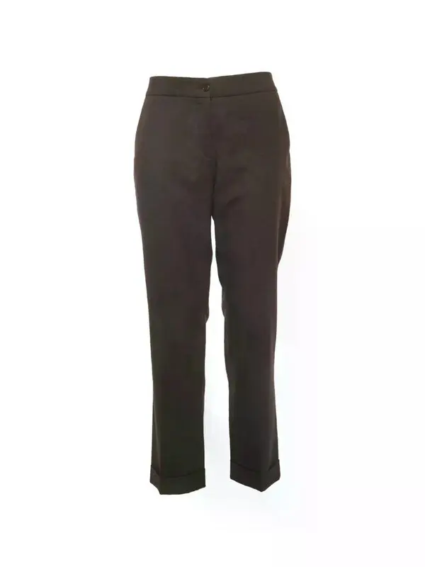 Etro Wool Blend Straight-leg Trousers
