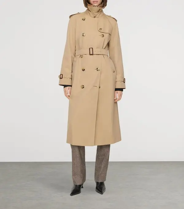 Burberry Waterloo Heritage Trench Coat - Beige