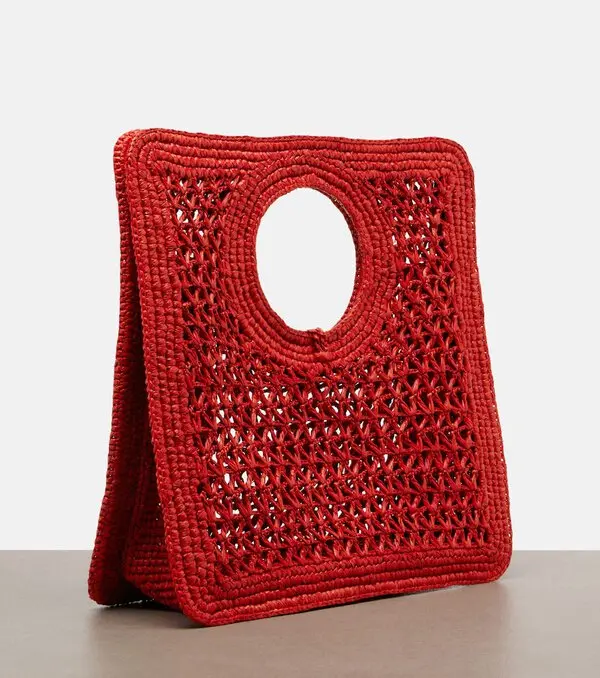 Jacquemus Spiaggia Raffia Bag