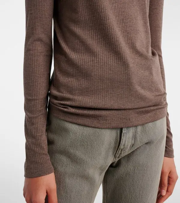 Max Mara Ribbed-knit T-shirt
