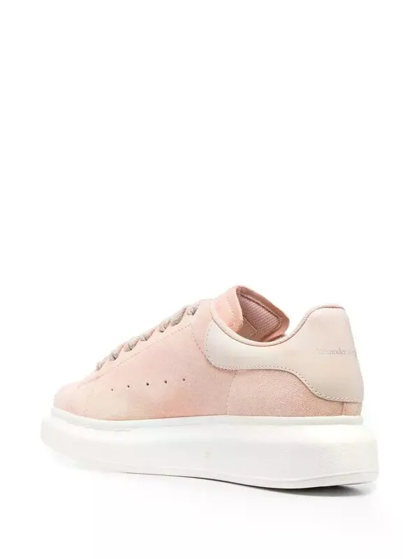 Alexander McQueen Oversized Suede Sneakers - Pink