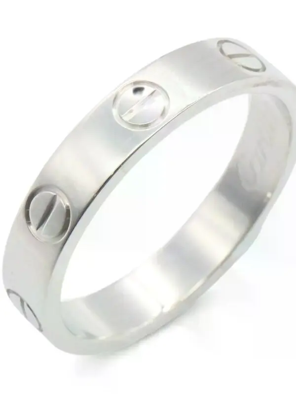 Cartier 18k White Gold Love Ring