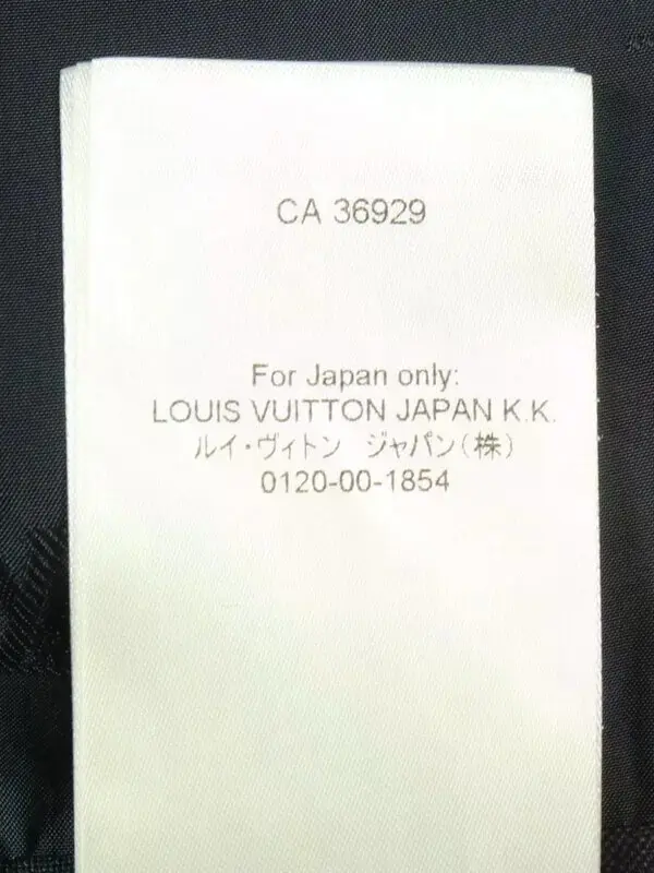 LOUIS VUITTON 2010s Glen Check Blouson Jacket