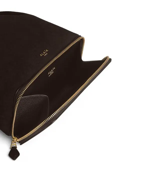 Alaïa Suede Le Ponchon Cross-body Bag