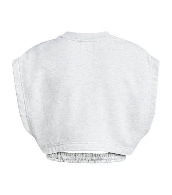 Alaïa Cropped Jersey Top