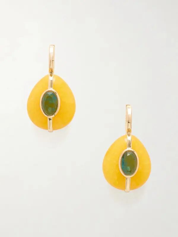 ROXANNE ASSOULIN Gold-tone Crystal Earrings - Multi