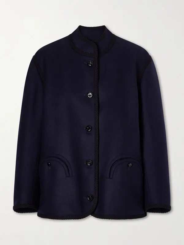 BLAZÉ MILANO Nitak Curly Virgin Wool Coat
