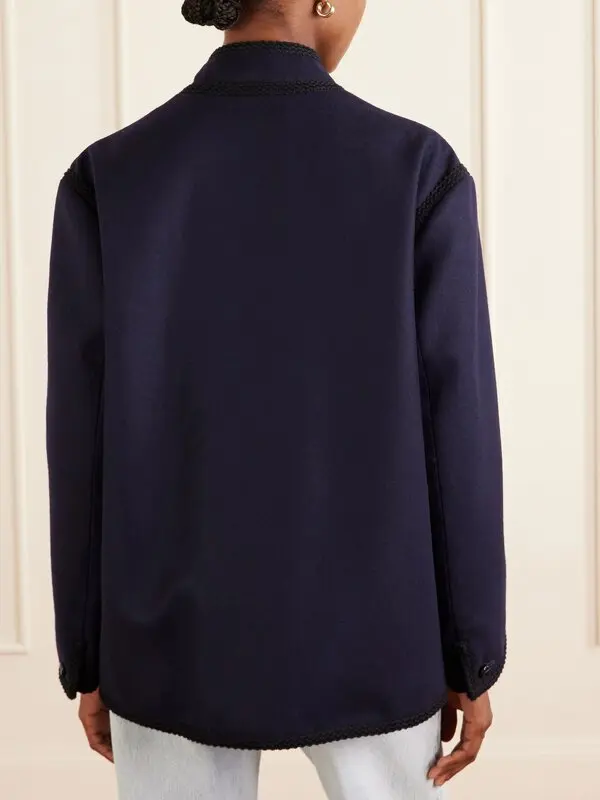 BLAZÉ MILANO Nitak Curly Virgin Wool Coat