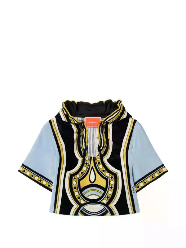 La DoubleJ Portal Terrycloth Hoodie