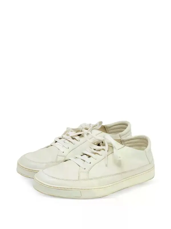 Gucci Low-top Lace-up Leather Sneakers