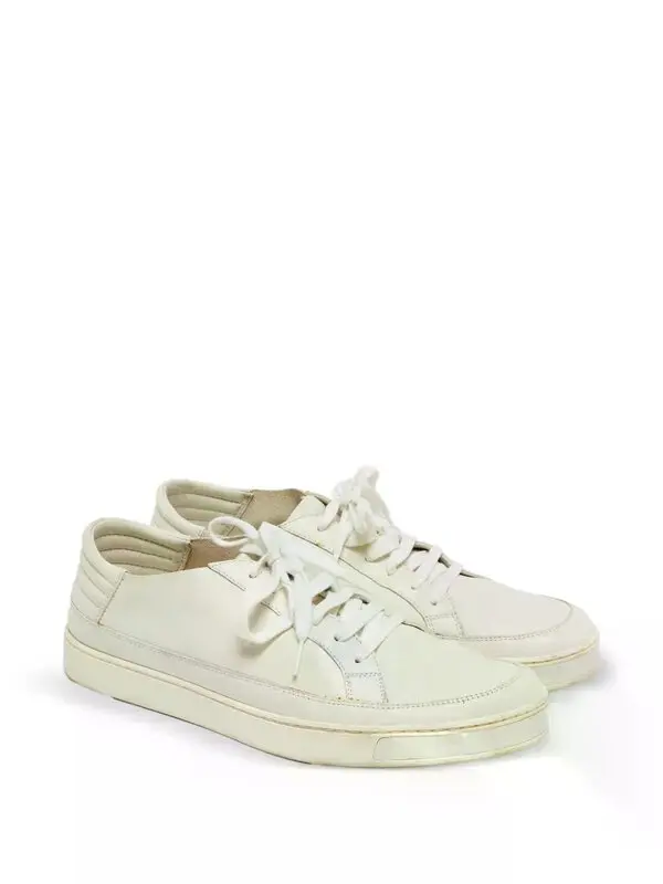 Gucci Low-top Lace-up Leather Sneakers
