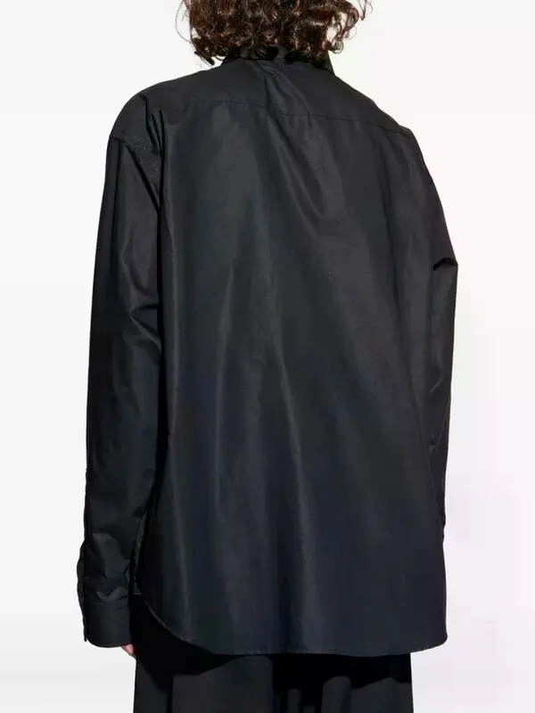 Balenciaga Logo-embroidered Button-down Shirt