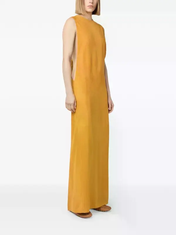 TOD'S Twisted Open-back Maxi Dress