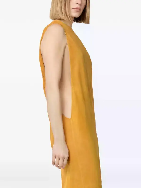 TOD'S Twisted Open-back Maxi Dress