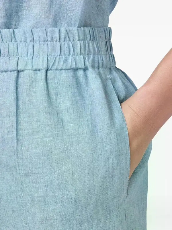 TOD'S Elasticated Wide-leg Trousers