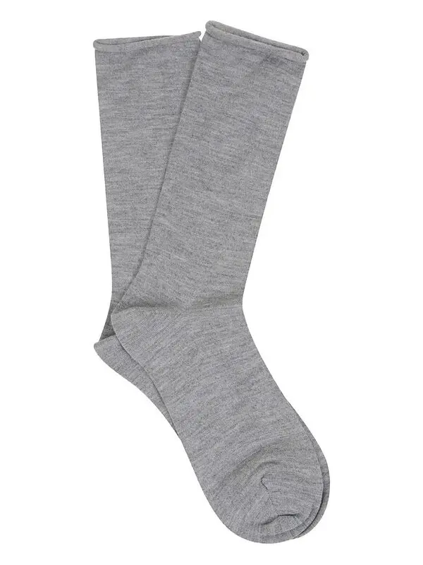 Brunello Cucinelli Cashmere Socks - Grey