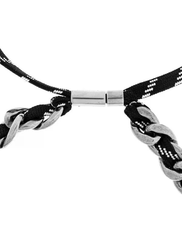 Balenciaga Bb Icon Braided-chain Necklace