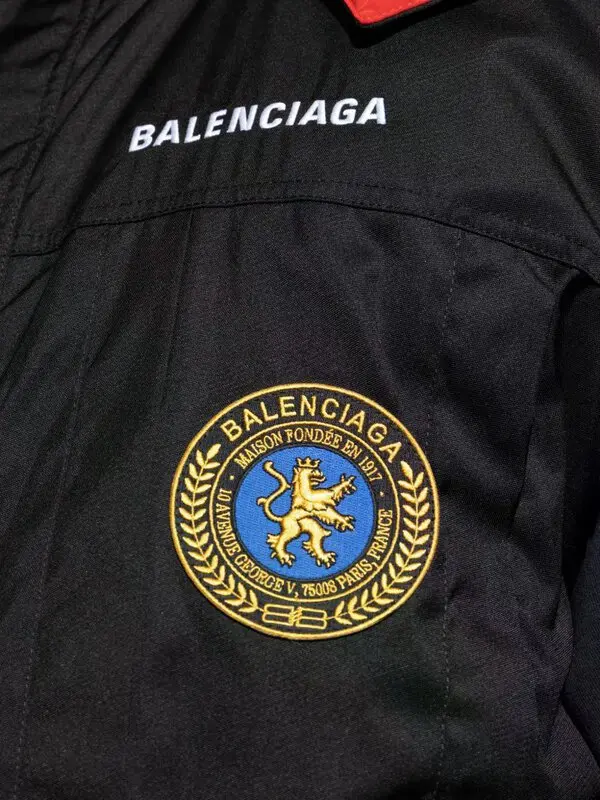 Balenciaga Faux Fur Trimmed Padded Vest